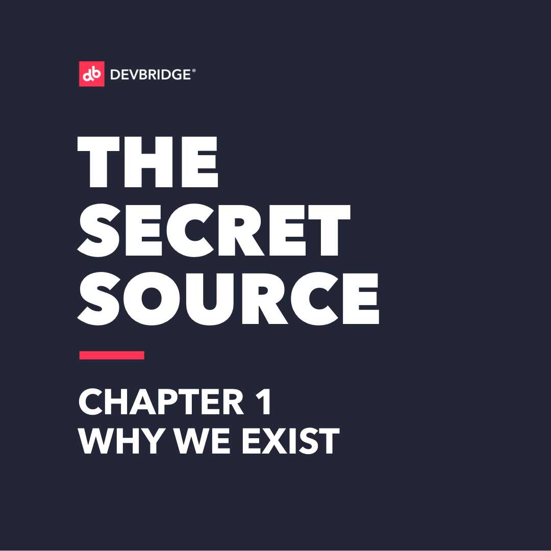 The secret source: Our journey